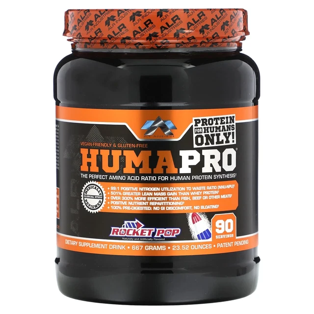 ALR INDUSTRIES HUMAPRO Rocket Pop Protein Powder £75.05 - PicClick UK