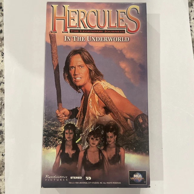 HERCULES THE LEGENDARY Journeys In The Underworld VHS 1994 Kevin Sorbo ...