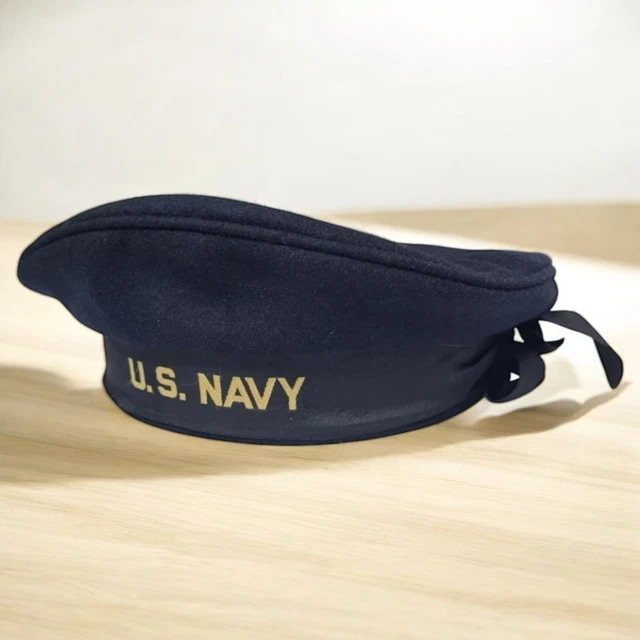 WWII US NAVY Wool Beret Hat Sailor Cap ALL Sizes Available £53.12 - PicClick UK