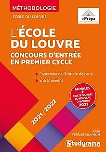 CONCOURS D'ENTRÉE DE l'école du Louvre: 2021/2022 de PERRI... | Livre | état bon EUR 14,66 ...