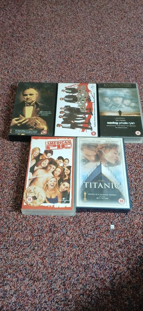 CLASSIC VINTAGE ORIGINAL VHS Tapes(X5) Genuine Collectable Original ...