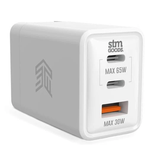 STM 65W GAN Dual Port USB-C and USB-A Universal Travel Power Adapter ...