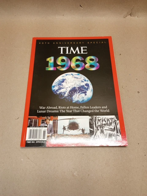 TIME MAGAZINE 40TH Anniversary 1968 The Year That Changed The World ...