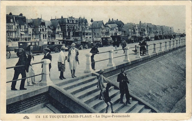 CPA LE TOUQUET-PARIS-PLAGE - La Digue Promenade (139194) EUR 7,99 ...
