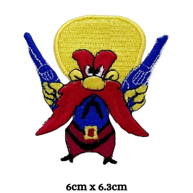 YOSEMITE SAM CARTOON Characters Embroidery Patches Iron On Sew Cloth ...