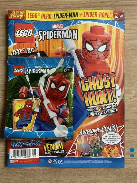 LEGO SUPERHERO LEGENDS magazine Spider-Man Issue #1 Special 1st Edition ...
