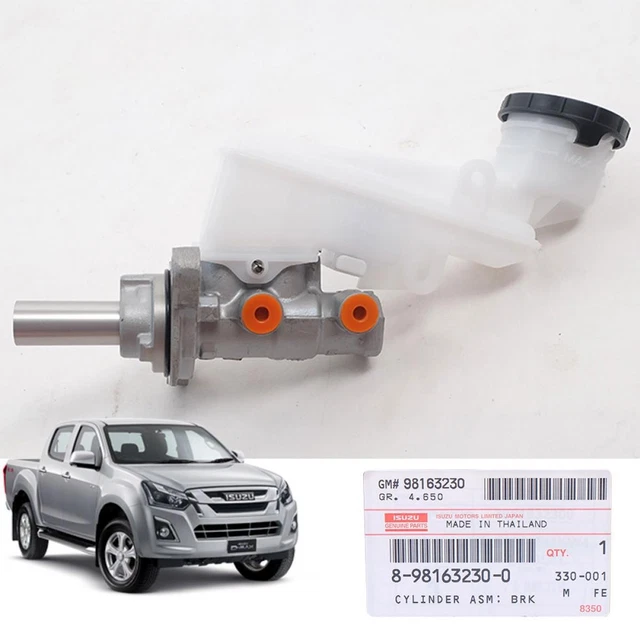 BRAKE MASTER CYLINDER Assembly Genuine Isuzu D-Max MU-X Pickup 2012-18 ...