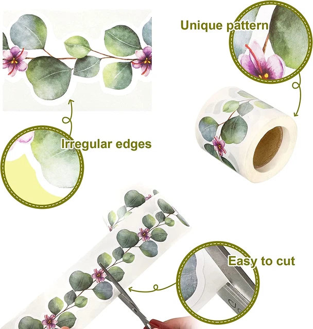 49 FEET EUCALYPTUS Die-Cut Bulletin Board Borders Classroom Border Trim ...