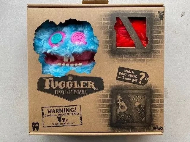 FUGGLER FAMILY 3 Pack Stinkface + 12 Cm Munch Red + Mystery Baby Fugg ...