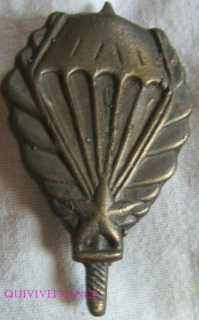 IN30704 - INSIGNE parachutiste GCMA Groupement Commando Mixte Aéroporté ...