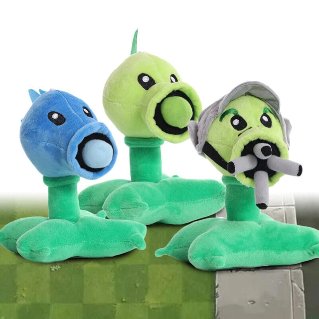 PLUSH TOY PLANTS vs Zombies Pea Shooter PVZ Snow Pea Soft Stuffed Doll ...