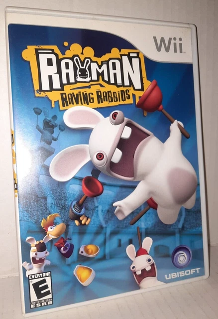 RAYMAN RAVING RABBIDS Nintendo Wii Game (2006) Game Complete - Used £6. ...
