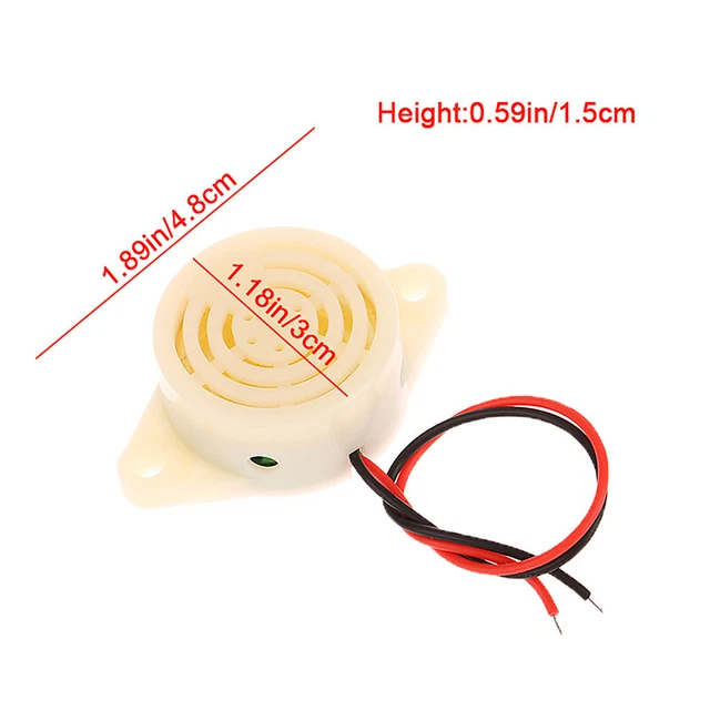 ALARM HIGH-DECIBEL 3-24V Electronic Buzzer Beep Alarm For SFM-27 3015C ...