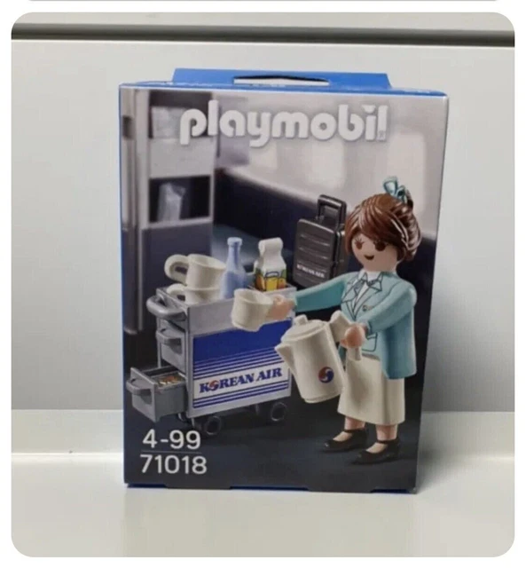 PLAYMOBIL KOREAN AIR 71018 stewardess special edition new neu EUR 15,00 ...