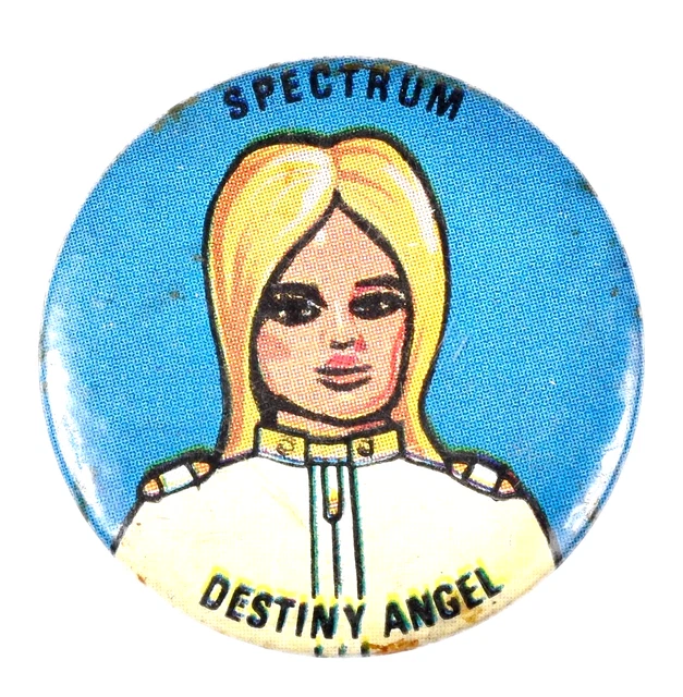 VINTAGE KELLOGS CEREAL 1960s Captain Scarlett Spectrum Destiny Angel ...