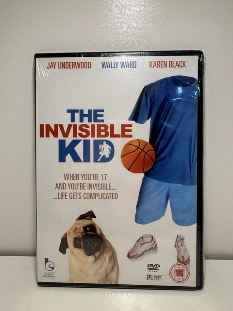 NEW SEALED- THE Invisible Kid DVD -Rare - Jay Underwood, Wally Ward ...