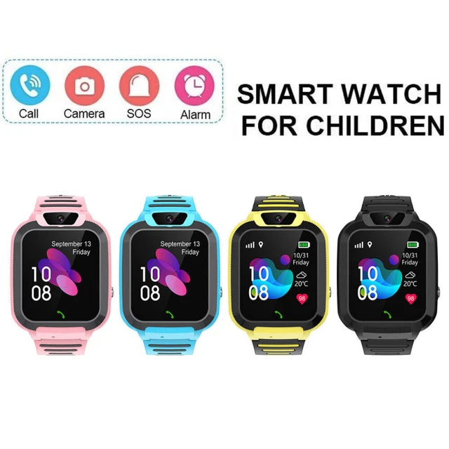 KIDS SMART WATCH GSM SOS Call Phone SIM Card Camera Waterproof For ...