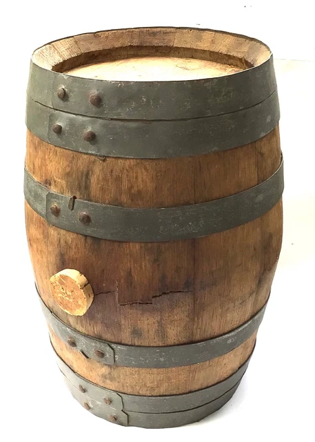 PETIT TONNEAU EN Chêne 34 Cm Fut De Chêne Barrique 10 Litres Old Tiny ...