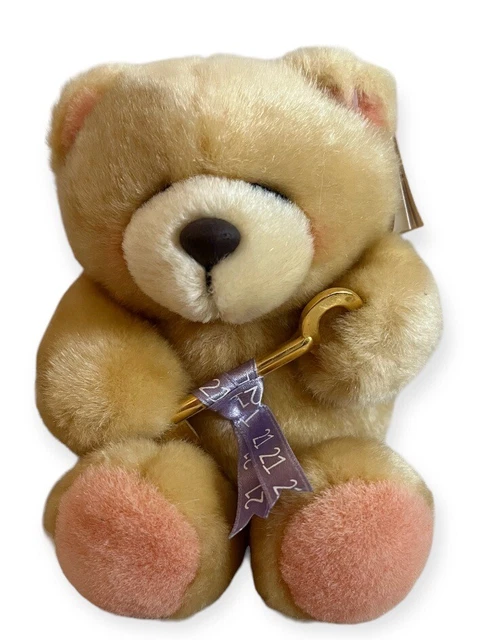 VINTAGE FOREVER FRIENDS Teddy Bear 21st Birthday Key Small 6.5” Tags £9 ...