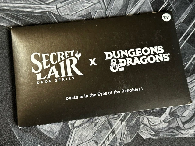 SECRET LAIR X Dungeons&Dragons Superdrop: Death is in the Eyes of the ...
