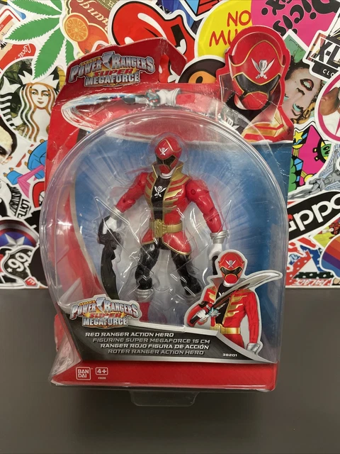 POWER RANGERS SUPER Megaforce - Red Pirate action figure BNIB rare £10. ...
