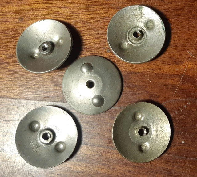 5 WW2 TWIST Ring Screwback Plate Russian Order MEDAL OLD Soviet Reward ...