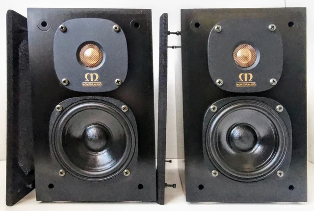 VINTAGE MONITOR AUDIO MONITOR ONE SUPER HI-END SPEAKERS, SERIAL No ...