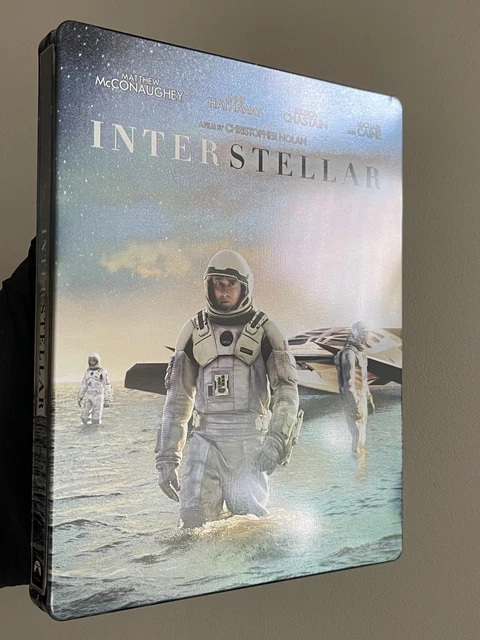 INTERSTELLAR (2014) 4K UHD + Blu-ray + Digital Steelbook Walmart ...