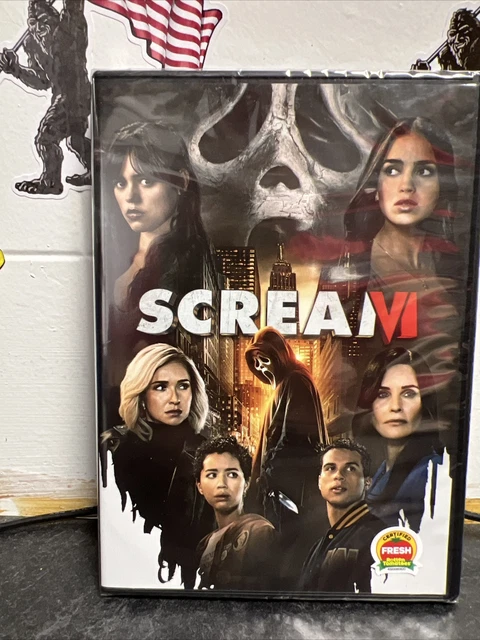 SCREAM VI (DVD, 2023) Jenna Ortega Ghostface EUR 10,96 - PicClick FR
