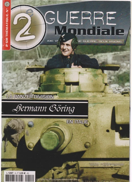 2E GUERRE MONDIALE THEMA N°19 LA PANZER-DIVISION HERMAN GORING EN ...