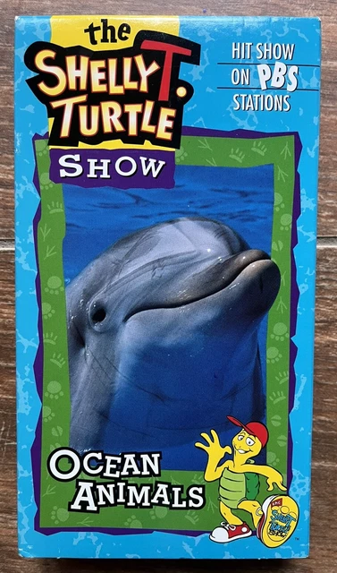 SHELLY T. TURTLE SHOW Ocean Animals VHS *PBS/UAV Video* Vintage Rare ...