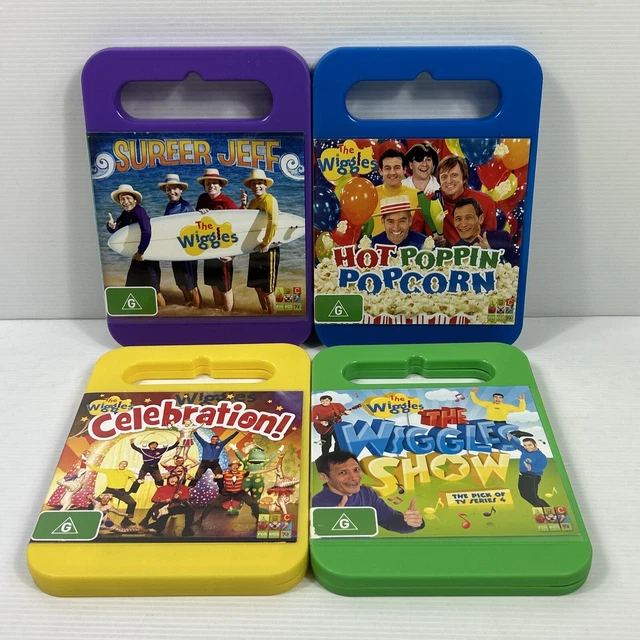 THE WIGGLES DVD TV Series x 4 ABC Original 4 Wiggles Murray/Jeff ...