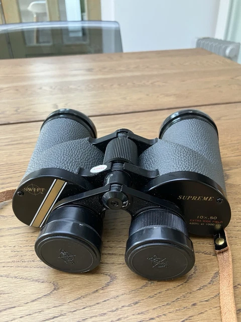 SWIFT SUPREME 10 x 50 Extra Wide Field Binoculars £99.48 - PicClick UK