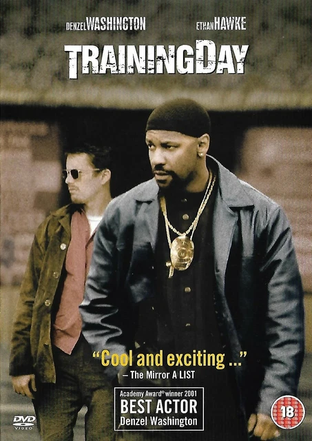 TRAINING DAY DVD 2001 Denzel Washington, Ethan Hawke, Scott Glenn ...
