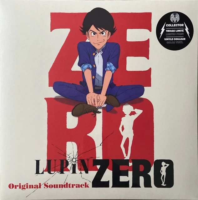 VINYLE BLANC ALBUM Lp Lupin Zero Original Soundtrack Tirage Limite Couleur Neuf EUR 49,90 ...