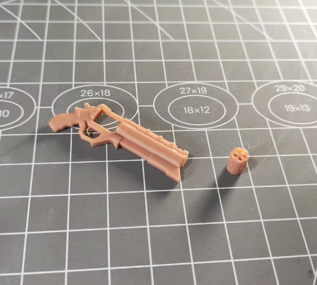 1/12 SCALE GUN Pistol Toy Weapon Model Prop Scene Accessory For 6 ...