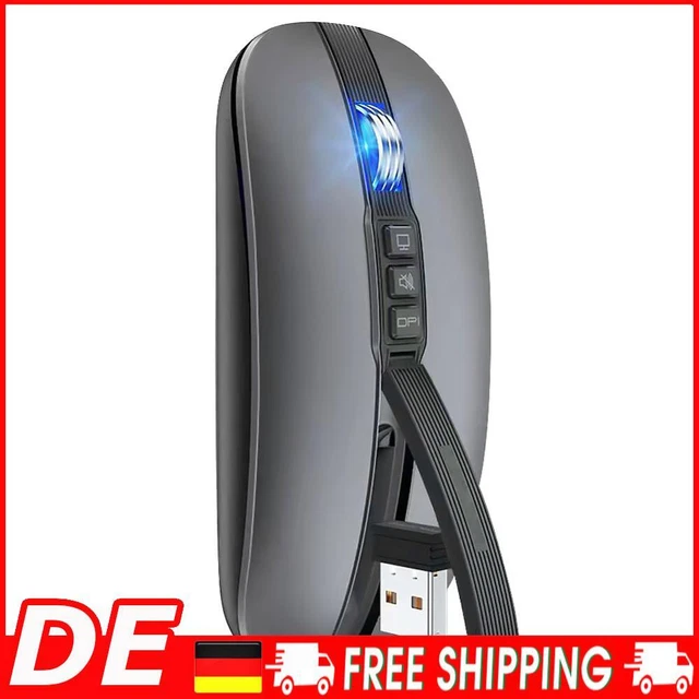 M113 BLUETOOTH-COMPATIBLE WIRELESS Mouse Dual Mode 2400DPI USB Mouse ...
