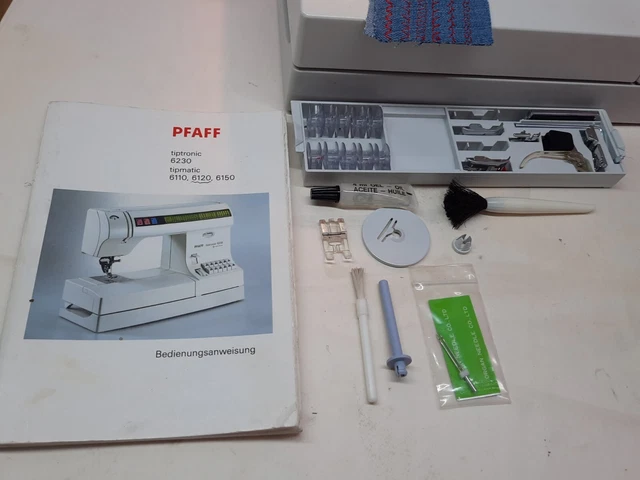 MACCHINA DA CUCIRE PFAFF 6120 TIPMATIC CON IDT SYSTEM MACCHINA DA ...