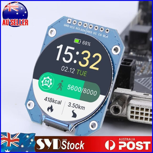 1.28 INCH TFT LCD Display Shield Board SPI Interface HD IPS 2.8-3.3V ...