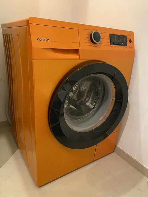 GORENJE WASCHMASCHINE W8543 8kg Frontlader, orange EUR 150,00 - PicClick DE