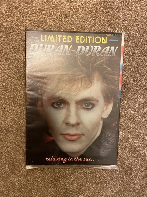 DURAN DURAN LIMITED Edition Magazine No. 16 Nick Rhodes Cover 1984 £9. ...