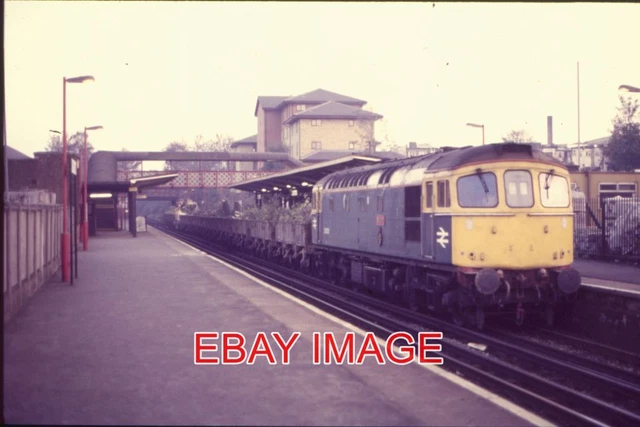 ORIGINAL 35MM SLIDE CLASS 33 LOCO NO 33025 SULTAN AT WEST WICKHAM ...