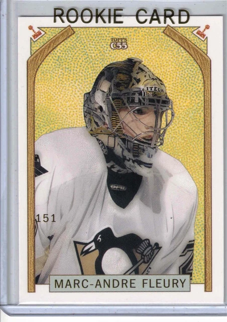 2003-04 TOPPS C55 hockey Marc-Andre Fleury RC rookie card PITTSBURGH ...