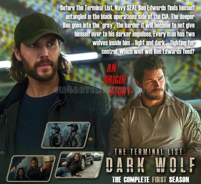 THE TERMINAL LIST : Dark Wolf (2025) DVD Season 1 Action Thriller TV ...