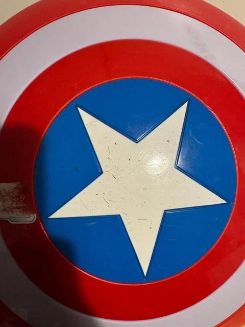 DISNEY STORE MARVEL Avengers Captain America 14" Talking Shield ...