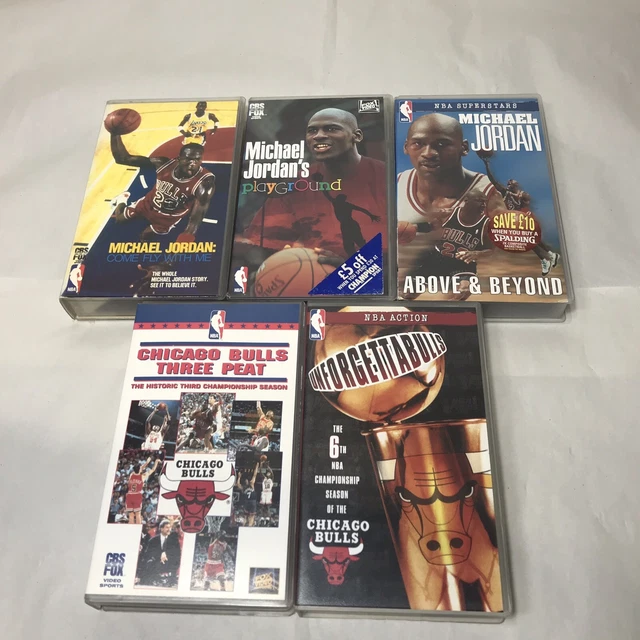 MICHAEL JORDAN VHS Video Bundle - 5 Tapes £59.75 - PicClick UK