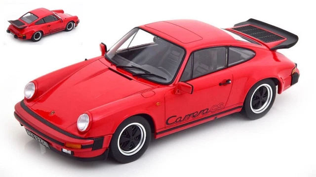 MINIATURE VOITURE AUTO 1:18 Modélisme Porsche 911 Carrera 3.2 Clubsport ...