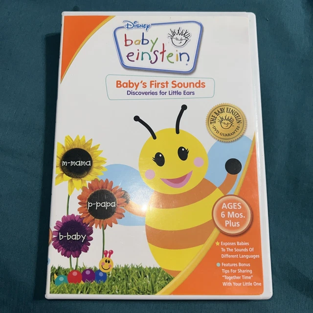 DISNEY BABY EINSTEIN Baby’s First Sounds: Discoveries for Little Ears ...