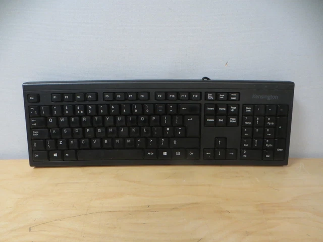 KENSINGTON VALUEKEYBOARD UK QWERTY D'OCCASION TVA incluse EUR 2,92 ...