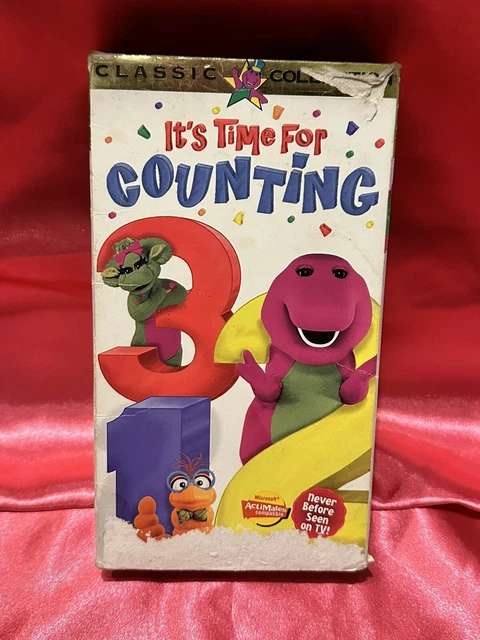 BARNEY VHS ITS Time For Counting $3.76 - PicClick CA